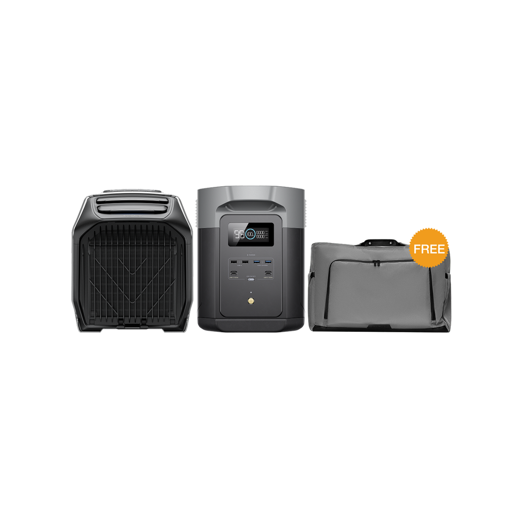 EcoFlow WAVE 3 Portable Air Conditioner - WAVE 3 + Add-on Battery ...