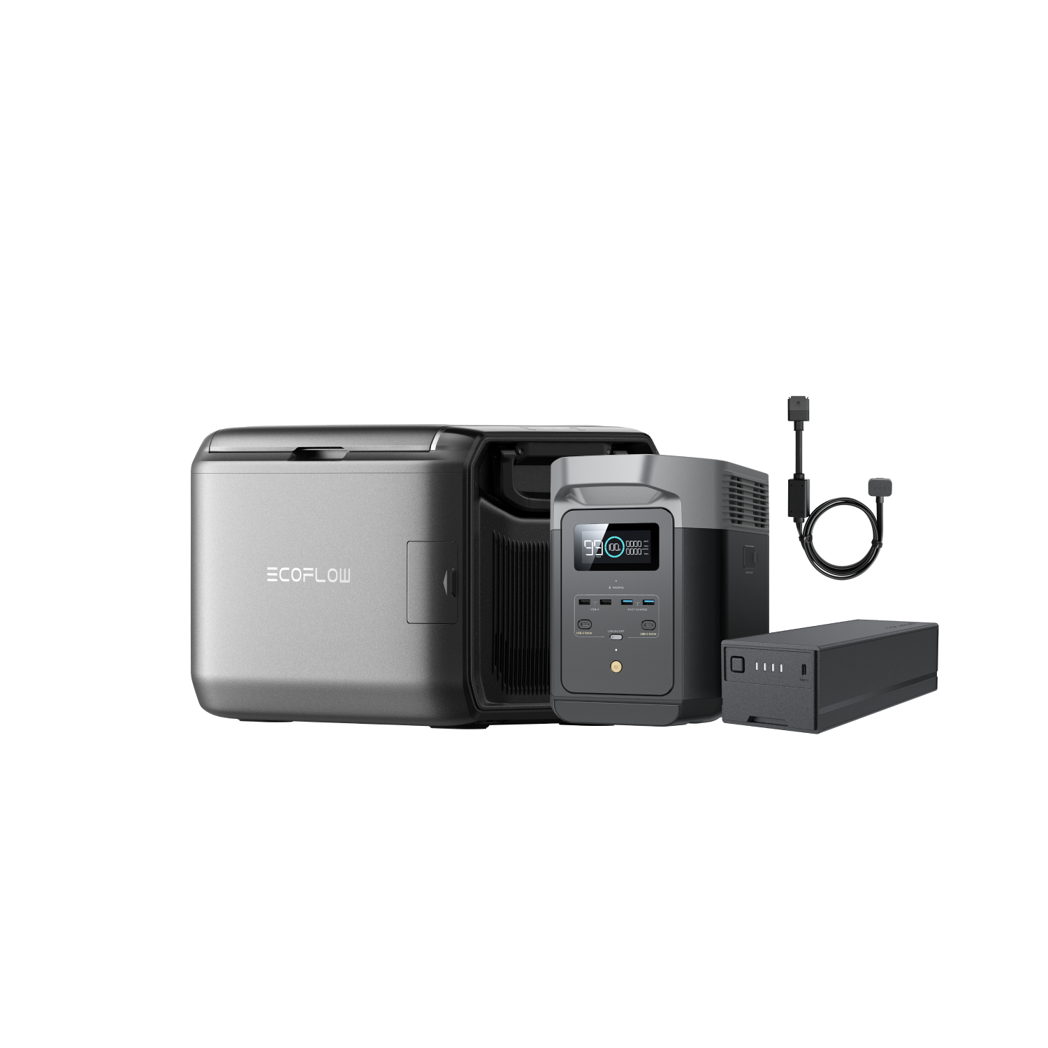 EcoFlow GLACIER Classic 55L Portable Fridge Freezer - GLACIER Classic ...